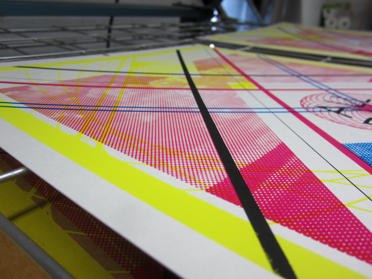 CMYK Silk Screen Prints - Jay LaCouture Boston Artist & Print-maker